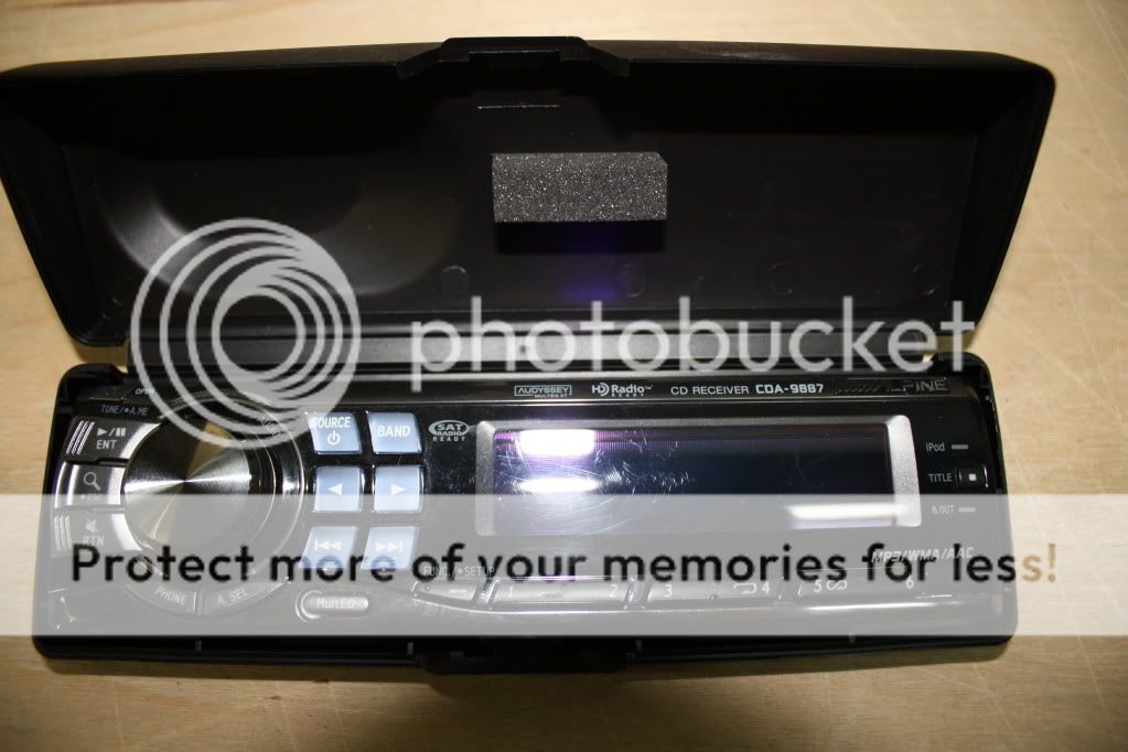 FS: Alpine CDA-9887 with iPod cable, HD Radio tuner, and Imprint tuning ...